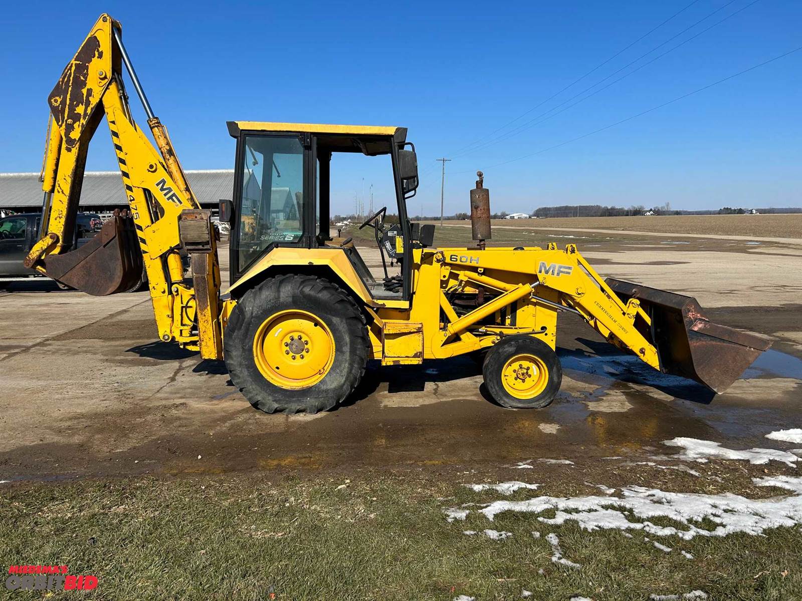 Massey Ferguson 60H Backhoe Loader For Sale | St John's, MI | 1-4077 ...