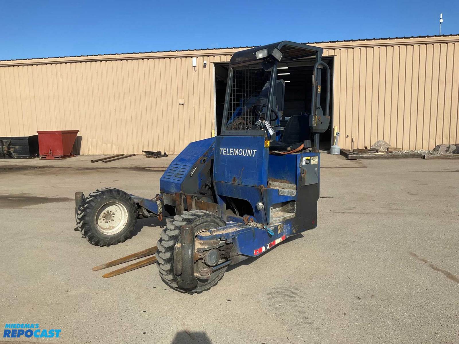 2008 Moffett TM 55.4 Telemount Piggyback Forklift For Sale | Wayland ...