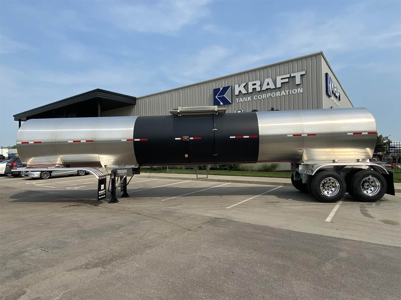 2024 Polar 7500 GALLON 375 DEGREE ALUMINUM ASPHALT TANK WITH Asphalt ...