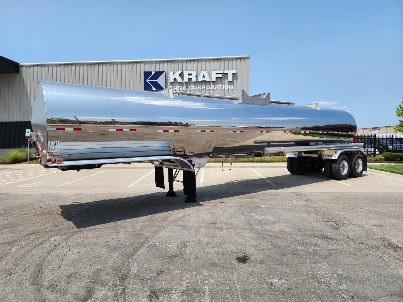 2024 Polar 7000 GALLON DOT 407 CHEMICAL TRAILER IN STOCK Chemical ...