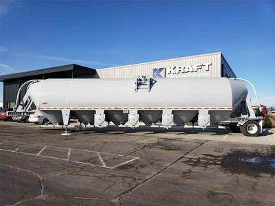 2024 Gallegos 4100 CUBIC FOOT PORTABLE DRY BULK SILO / PIG Dry Bulk ...