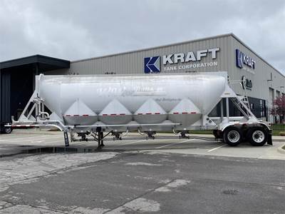 1998 J & L 2000 FOOD GRADE DRY BULK TANK Dry Bulk / Pneumatic Tank ...