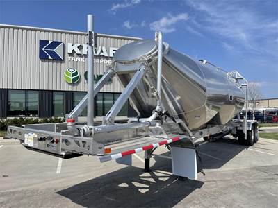 2024 Polar 940 LIGHTWEIGHT TWO HOPPER CEMENT TRAILER Dry Bulk ...