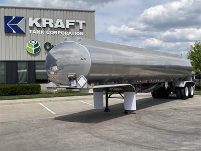 2006 Polar 9300 GALLON X 5 COMPARTMENT DOT 406 FUEL TANK Fuel Tanker ...