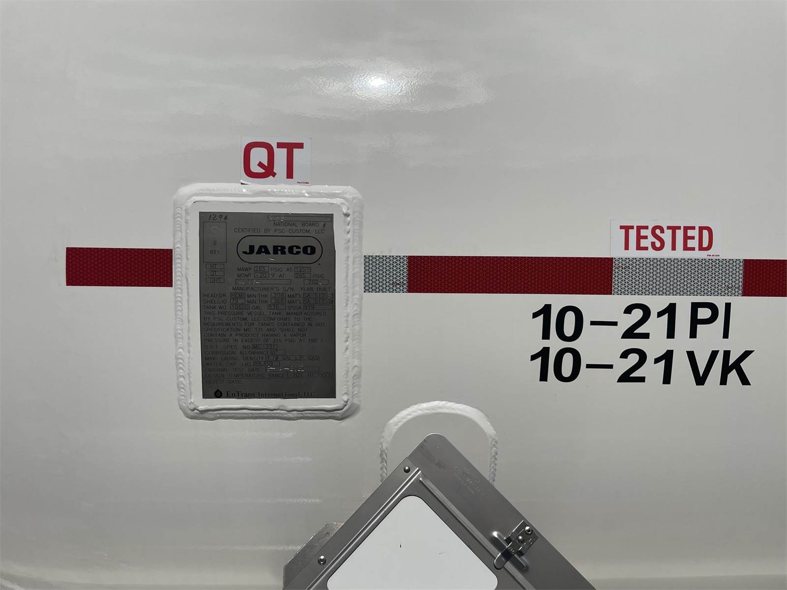 2025 JARCO 10600 GALLON 265 PSI MC 331 LIQUID TANKER IN STOCK ...