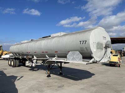 1980 Beall 8800 Gallon Aluminum Non Code Tank Trailer - Tandem Axle ...