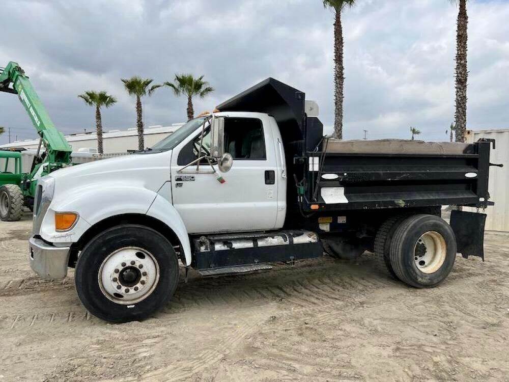 2015 FORD F650 BOBTAIL DUMP TRUCK For Sale | Colton, CA | 176301243 | MyLittleSalesman.com
