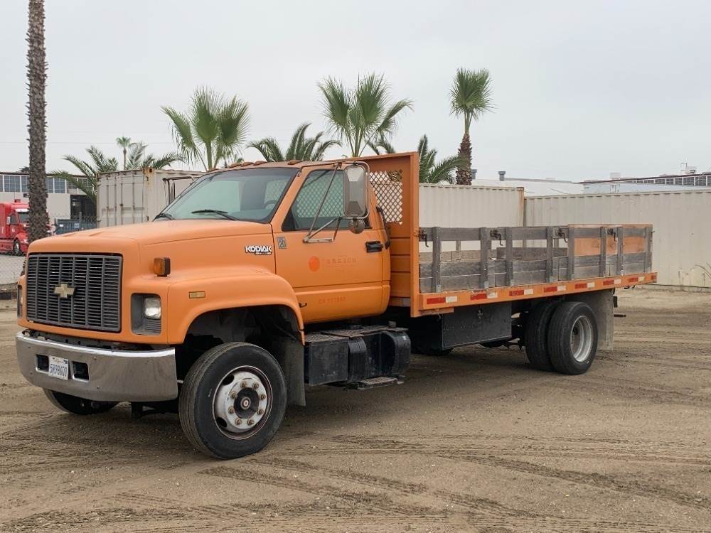 1996 CHEVROLET KODIAK FLATBED TRUCK For Sale | Colton, CA | 22301246 ...