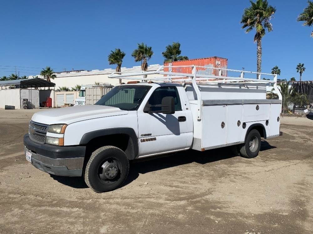 2005 CHEVROLET SILVERADO 3500 UTILITY TRUCK For Sale | Colton, CA ...