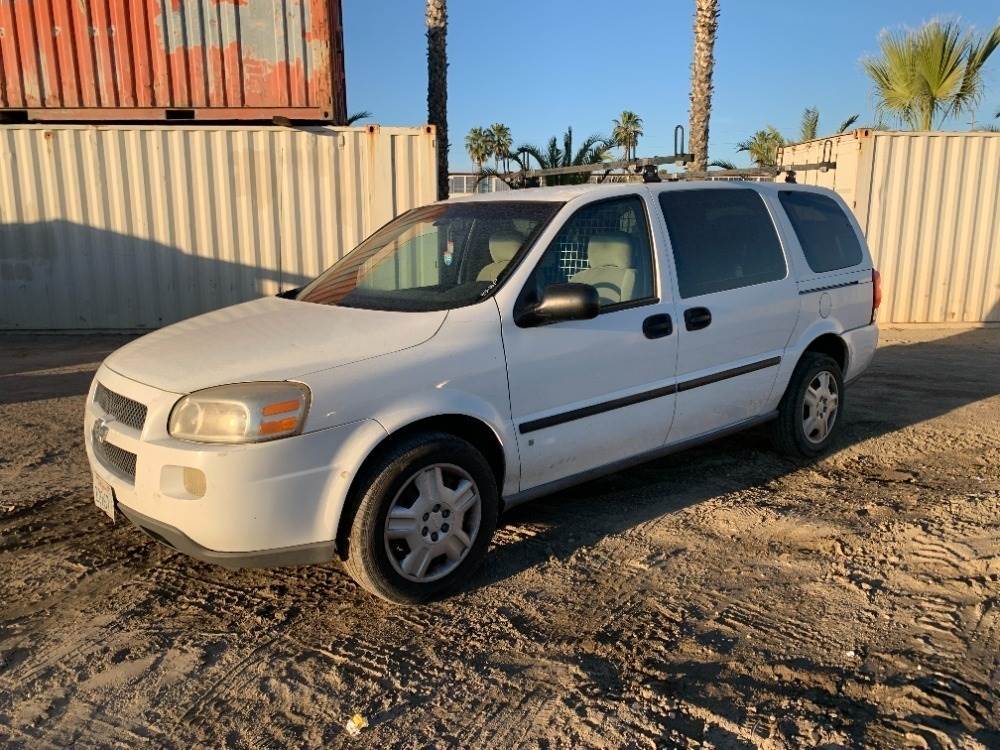 2007 CHEVROLET UPLANDER VAN For Sale | Colton, CA | 913105236 ...