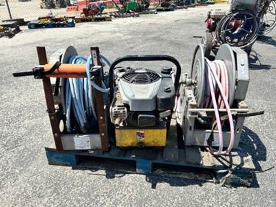AMKES HYDRAULIC RESCUE EQUIPMENT W/(2) HOSE REELS, For Sale | Colton ...
