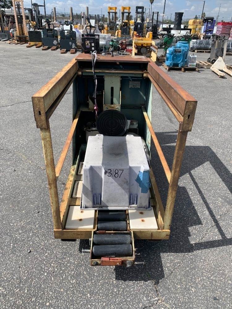 JUNGHEINRICH EJE120 PALLET JACK W/BHS BATTERY TRANSFER SYSTEM For Sale ...