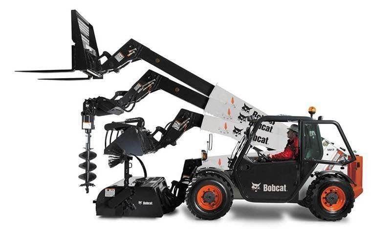 2019 Bobcat V519 Telehandler - 5500lb Capacity, 10ft Lift Height For ...