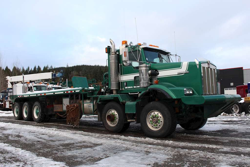 2007 Kenworth C500B Flatbed Truck For Sale, 235,000 Miles | Maple Ridge ...