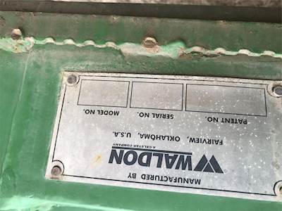 Waldon SWEEPMASTER 250 Sweeper Being Dismantled | Salt Lake City, UT ...