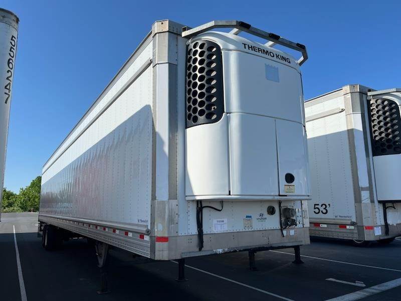 2014 Hyundai 53 ft Reefer Trailer - Sliding Axle, Roll up Door, Thermo ...