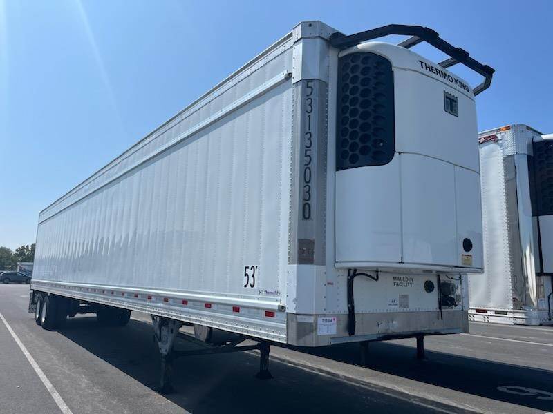 2013 Hyundai 53 ft Reefer Trailer - Sliding Axle, Roll up Door, Thermo ...