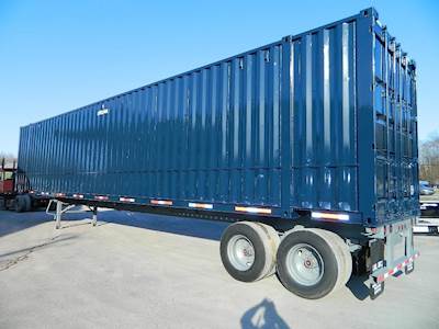 2000 Custom Built EXTRA HD STEEL OPEN TOP Chip Trailer For Sale ...