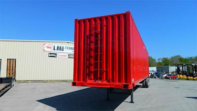 1995 Custom Built HEAVY DUTY STEEL OPEN TOP Chip Trailer For Sale ...