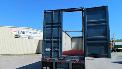 1995 Custom Built HEAVY DUTY STEEL OPEN TOP Chip Trailer For Sale ...