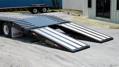 2026 Pitts LB35-33 Hydraulic Ramps Lowboy Trailer For Sale | Waverly ...