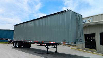 1995 Custom Built CHIP VAN TRAILER Open Top Trailer For Sale | Waverly ...