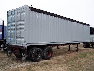 1995 Custom Built EXTRA HEAVY DUTY Open Top Trailer For Sale | Waverly ...