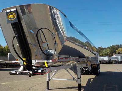 2026 MAC 40 ft Frameless Half Round End Dump Trailer - Tandem Axle, Aluminum, Air Ride For Sale ...