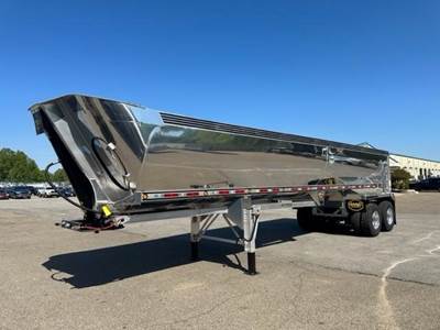 2024 MAC 36 ft Frameless Half Round End Dump Trailer - Tandem Axle ...
