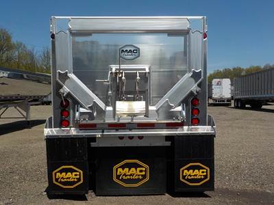 2026 MAC 40 ft Frameless Half Round End Dump Trailer - Tandem Axle ...