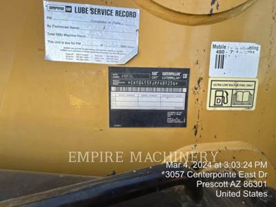 2020 Caterpillar 415F2 IL Wheel Loader For Sale, 2,304 Hours | Prescott ...