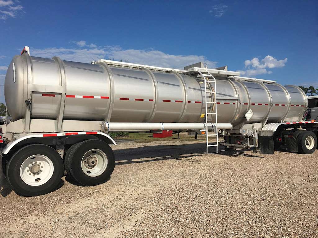 1994 Brenner 7500 Gallon MC307 SS Chemical / Acid Tank Trailer For Sale ...