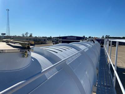 2027 Retesa 5000 Gallon Straight Round Lime Slurry Non Code Tank ...