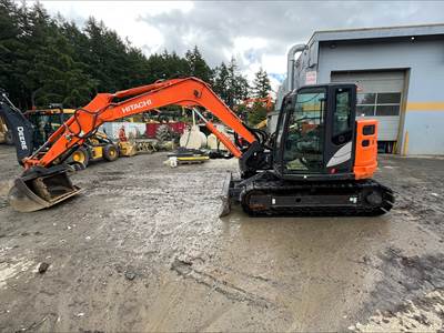 2019 Hitachi ZX85 Excavator For Sale, 4,763 Hours | Kamloops, BC ...