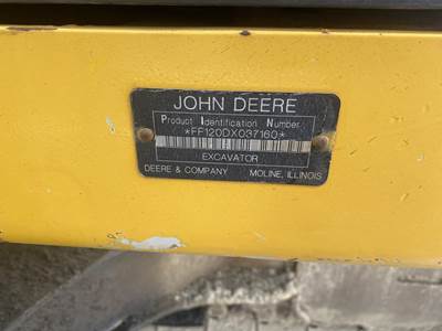 2009 John Deere 120D Excavator For Sale, 8,469 Hours | Bedford, NS ...