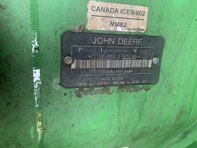 2018 John Deere 959M Feller Buncher For Sale, 6,632 Hours | Nanaimo, BC ...