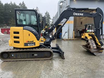2020 John Deere 50G Mini Excavator For Sale, 1,346 Hours | Nanaimo, BC ...