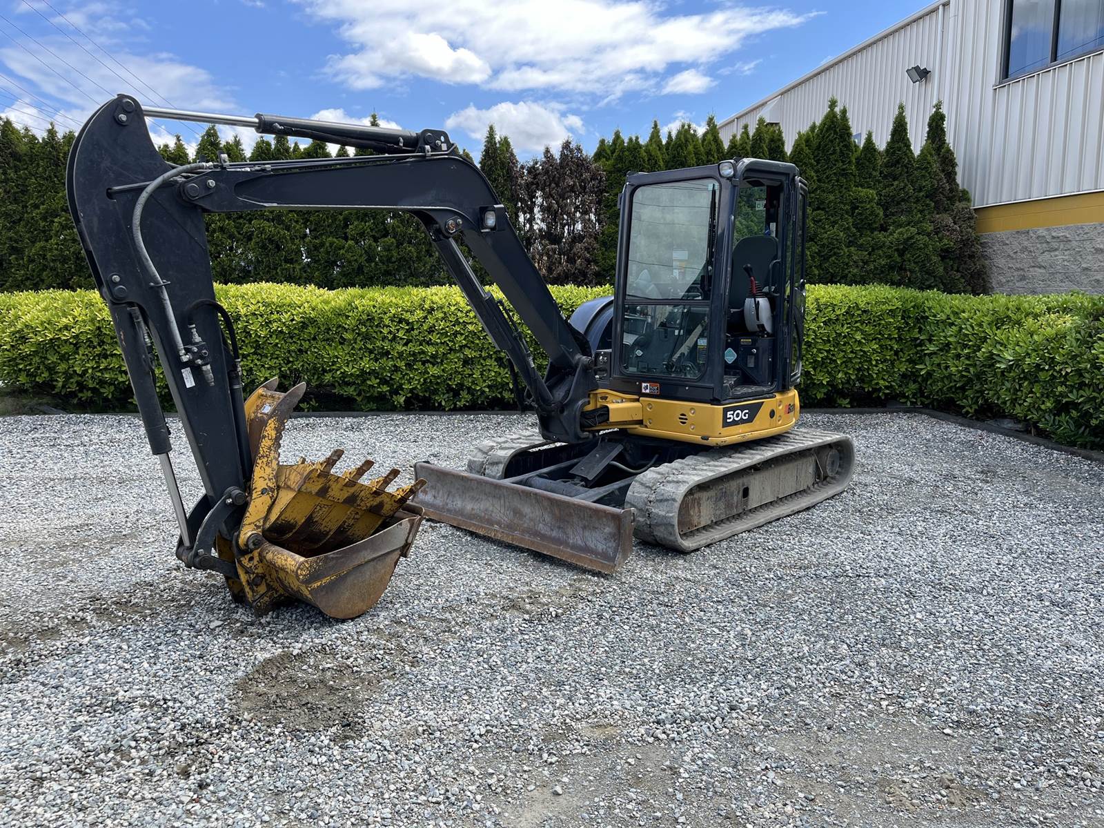2021 John Deere 50G Mini Excavator For Sale, 1,204 Hours | Surrey, BC ...