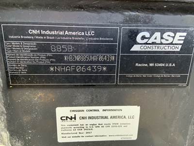 2018 Case 885B Motor Grader For Sale, 2,723 Hours | Regina, SK, Canada ...