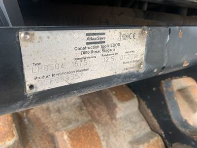 2016 Atlas Copco LP8504 Smooth Drum Roller Compactor For Sale, 150 ...