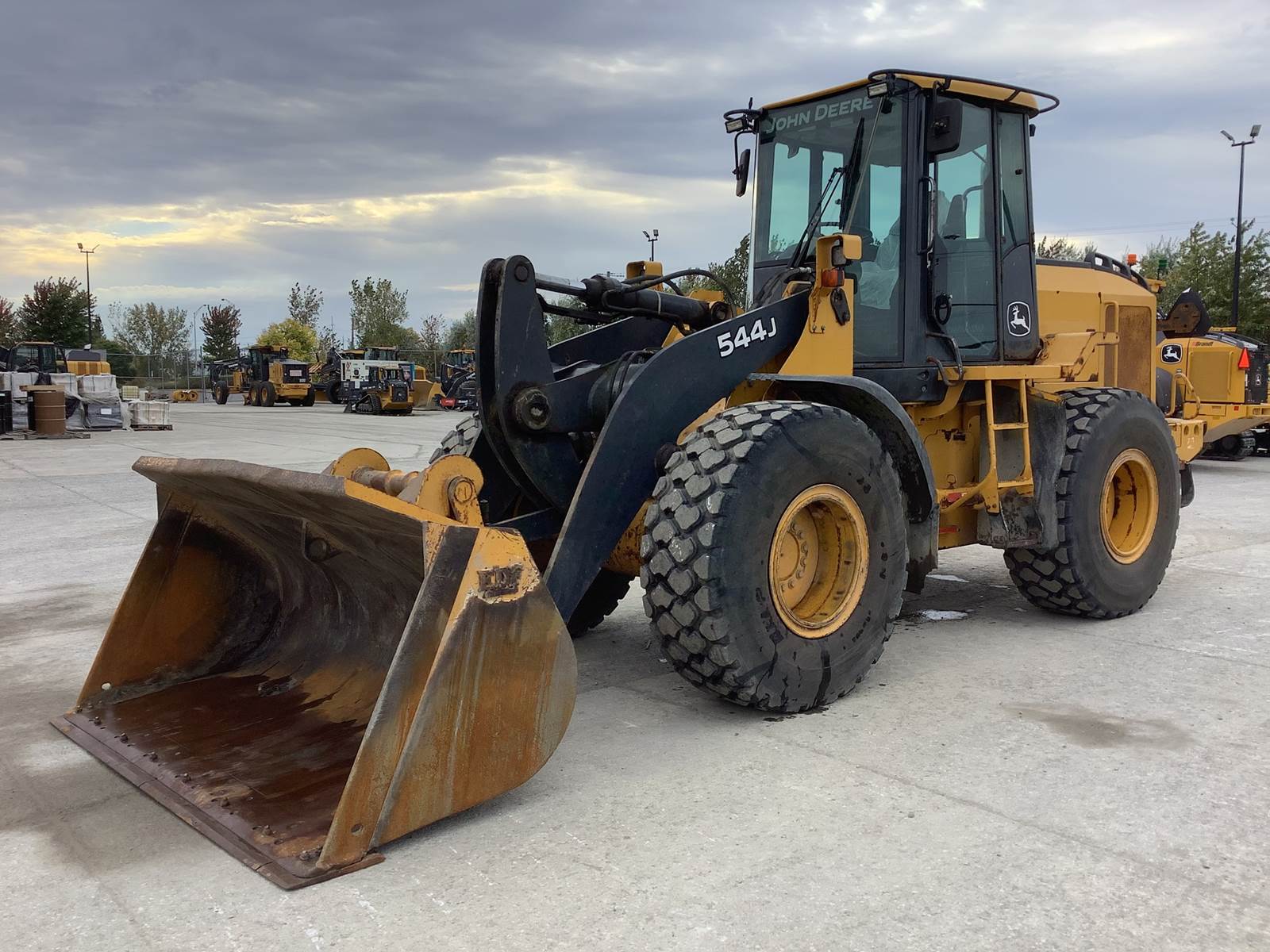 2005 John Deere 544J Wheel Loader For Sale, 6,735 Hours | Brossard, QC ...