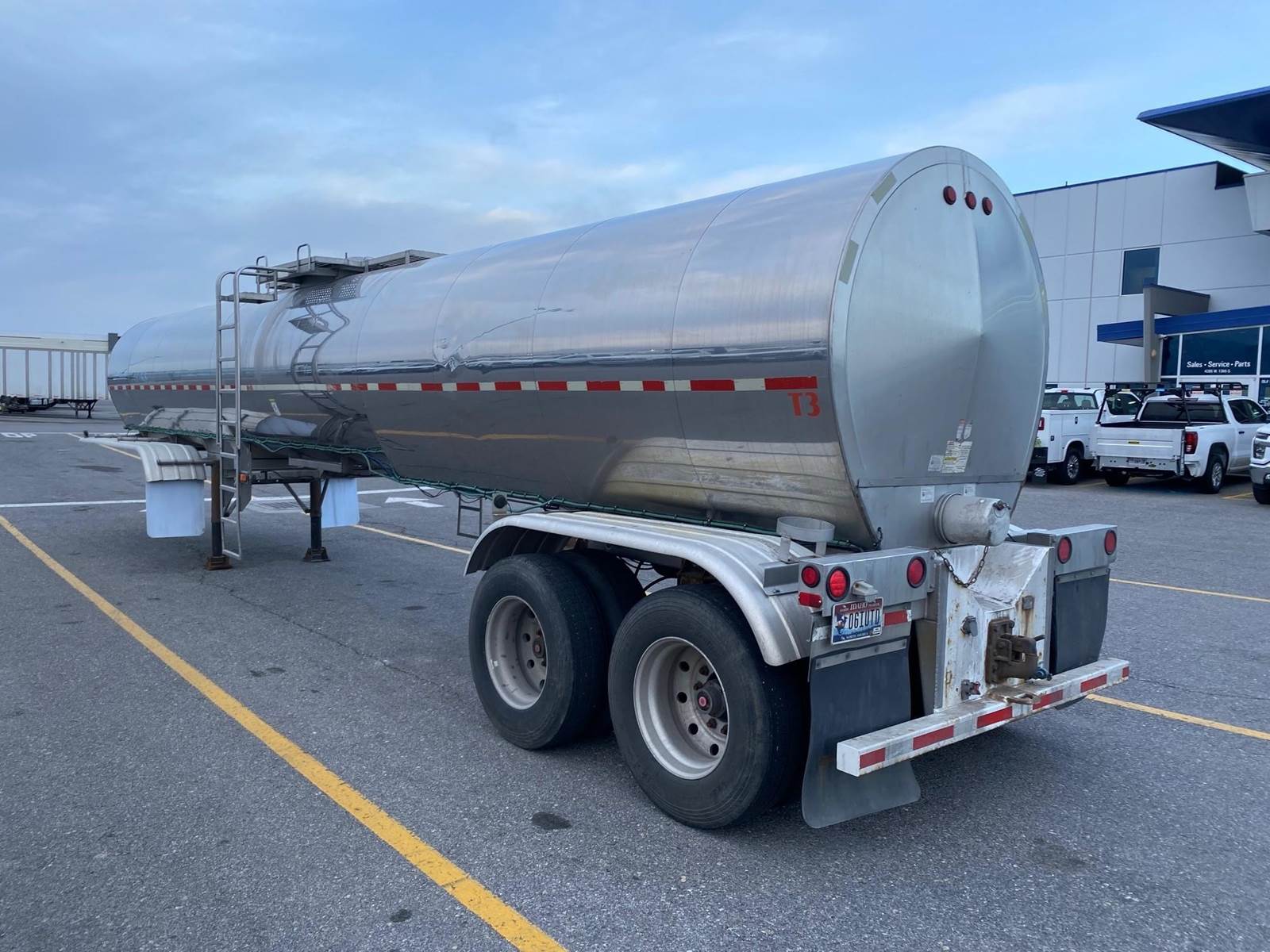 2000 Brenner MILK TANK Food Grade Tanker Trailer For Sale | Salt Lake ...