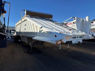2010 Construction Trailer Specialists (CTS) 40' SPRING RIDE BOTTOM DUMP ...