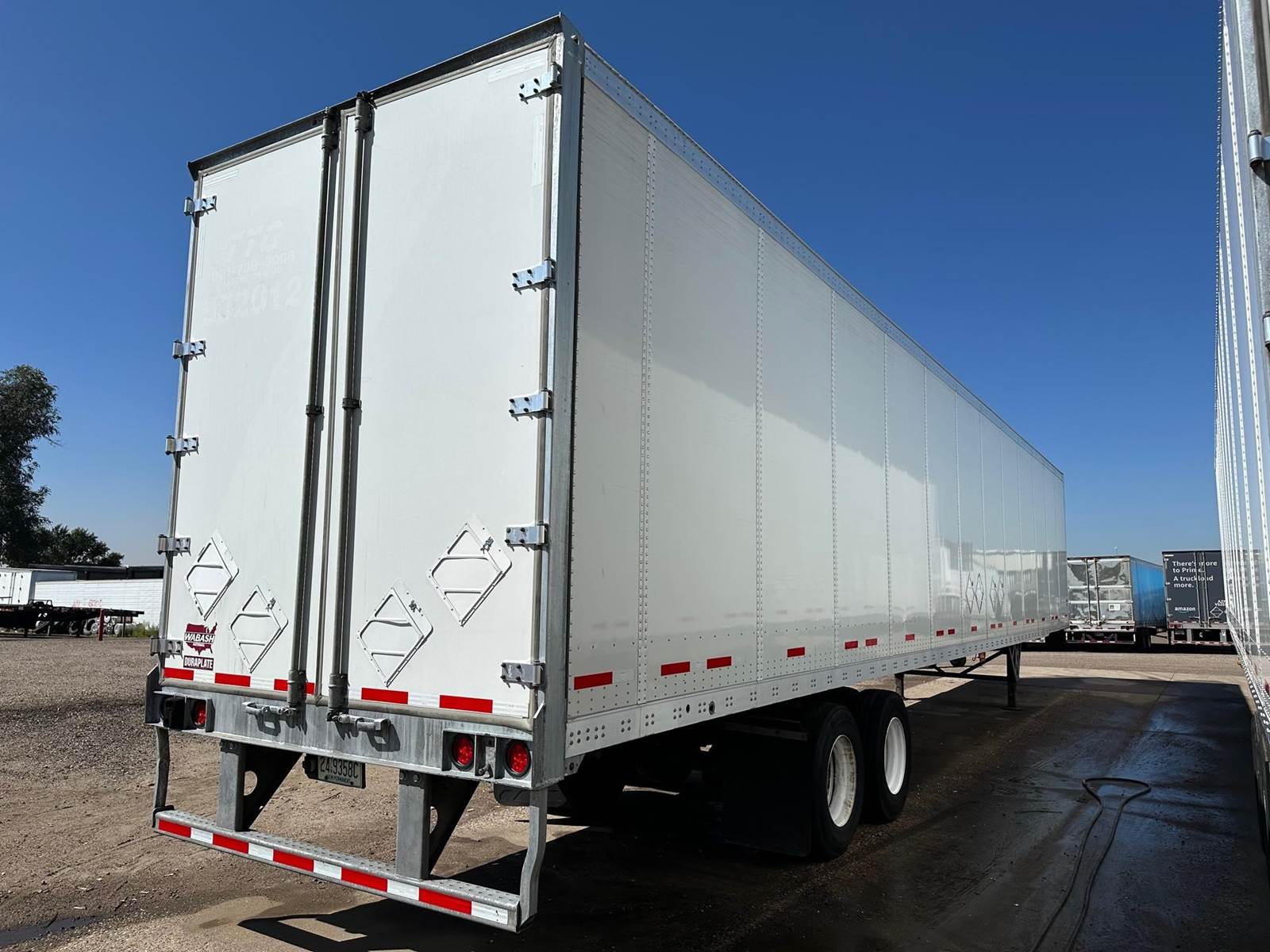 2020 Wabash 53 ft Dry Van Trailer - Swing Door, Air Ride, Sliding Axle ...