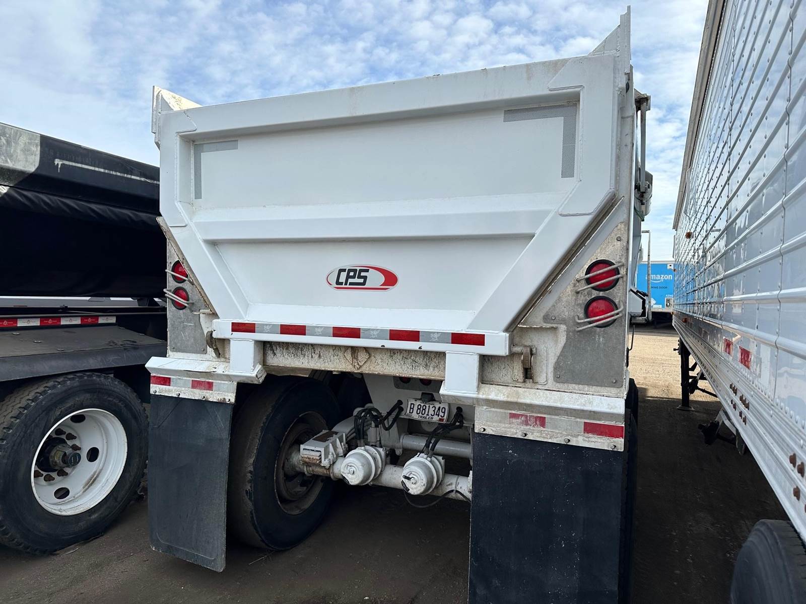 2023 CPS 34 ft Frameless Half Round End Dump Trailer - Tandem Axle ...