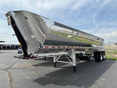 2025 MAC 35 ft Frameless Half Round End Dump Trailer - Tandem Axle, Aluminum, Air Ride For Sale ...