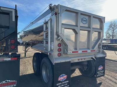 2024 MAC MACsimizer 35 ft Half Round End Dump Trailer - Tandem Axle ...