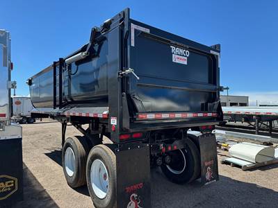 2025 Ranco 22 ft Frameless End Dump Trailer - Tandem Axle, Steel ...