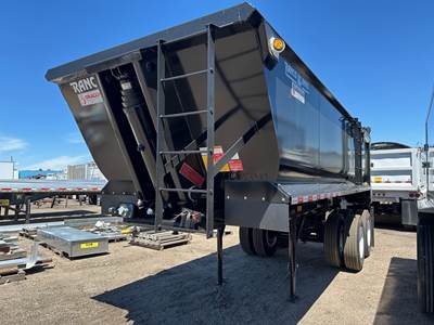 2025 Ranco 22 ft Frameless End Dump Trailer - Tandem Axle, Steel ...