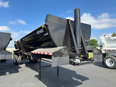 2025 Ranco 34 ft Frame Half Round End Dump Trailer - Tandem Axle, Steel ...